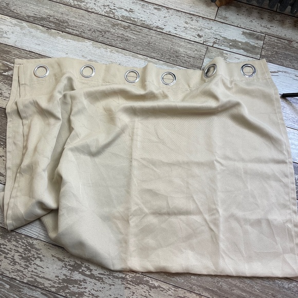 Accents | Curtains 3 Metal Hoops Window Panels | Poshmark